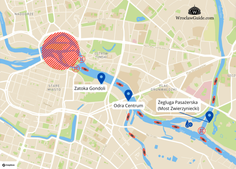 Wroclaw by Boat - Cruises on the Oder River and more - WroclawGuide.com