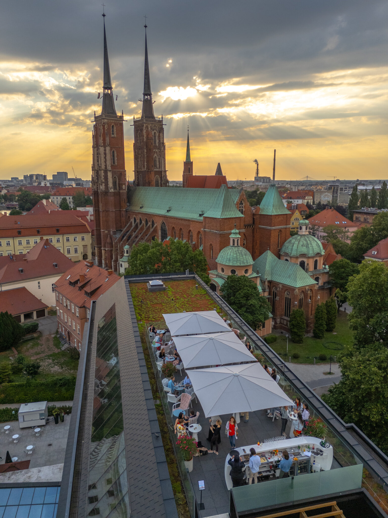 Top Rooftop Bars and Panoramic Viewpoints in Wroclaw - WroclawGuide.com