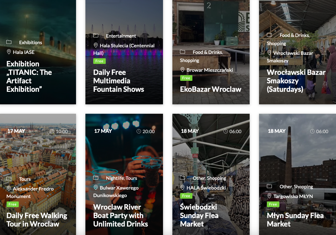 Event Calendar Wroclaw - WroclawGuide.com