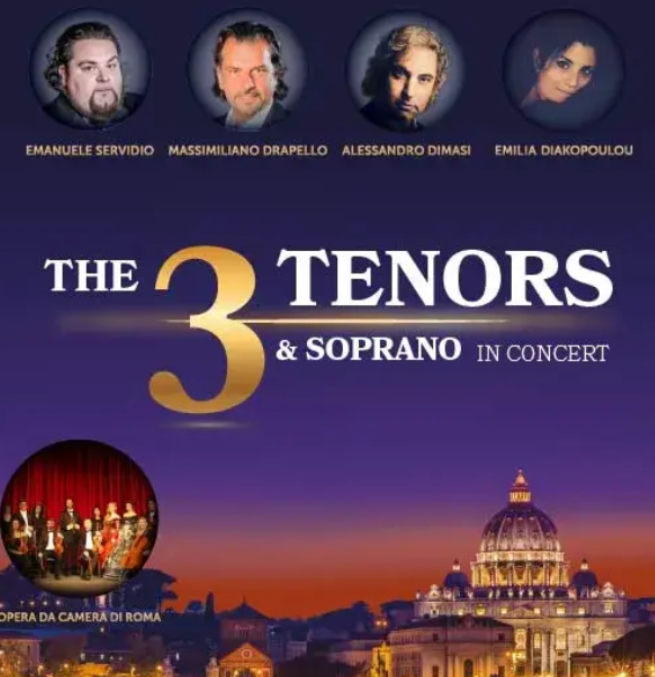 Three Tenors and a Soprano – Italian Opera Gala - Wroclaw Event ...